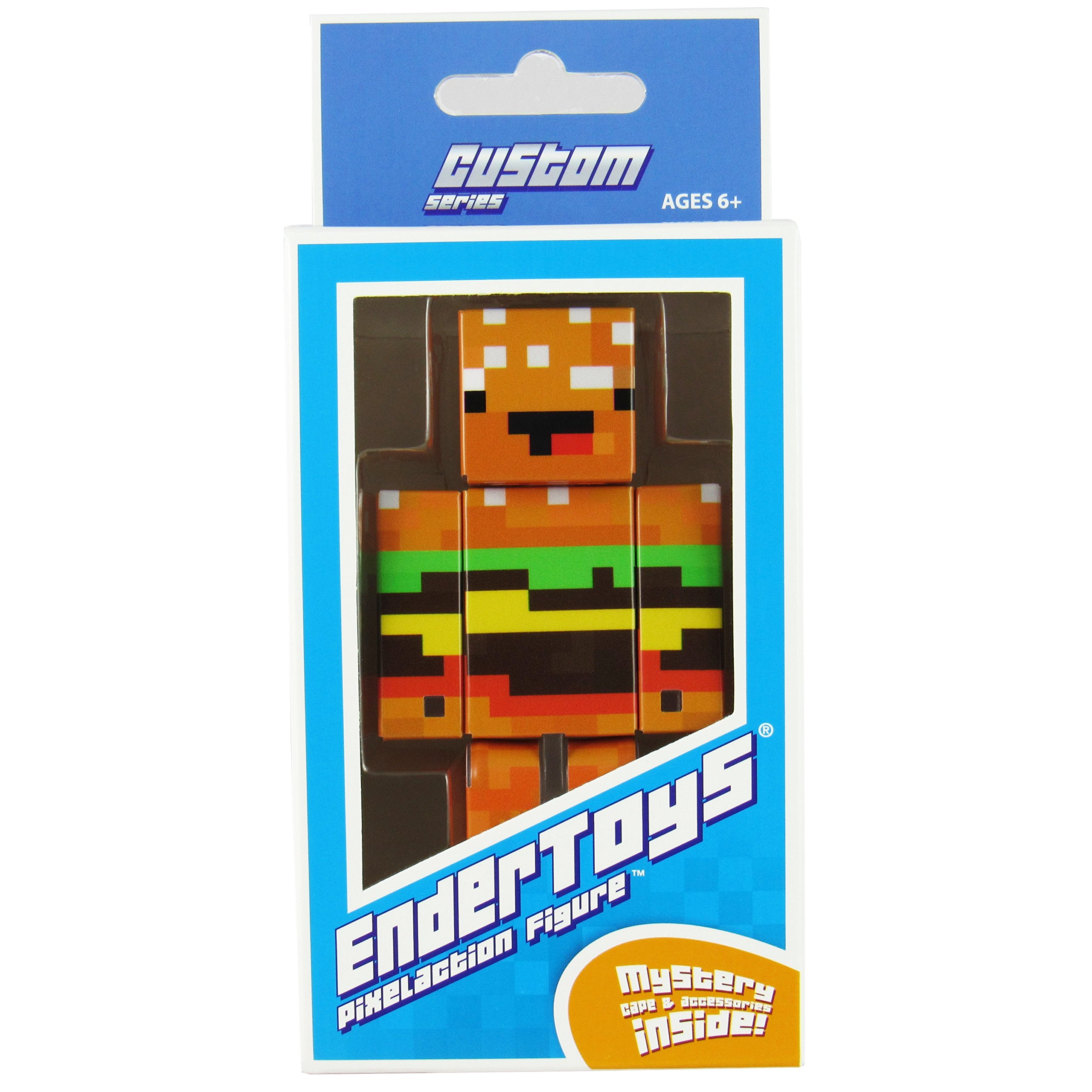 Amazon.com: EnderToys Derpy Greasy Burger Action Figure : Toys & Games