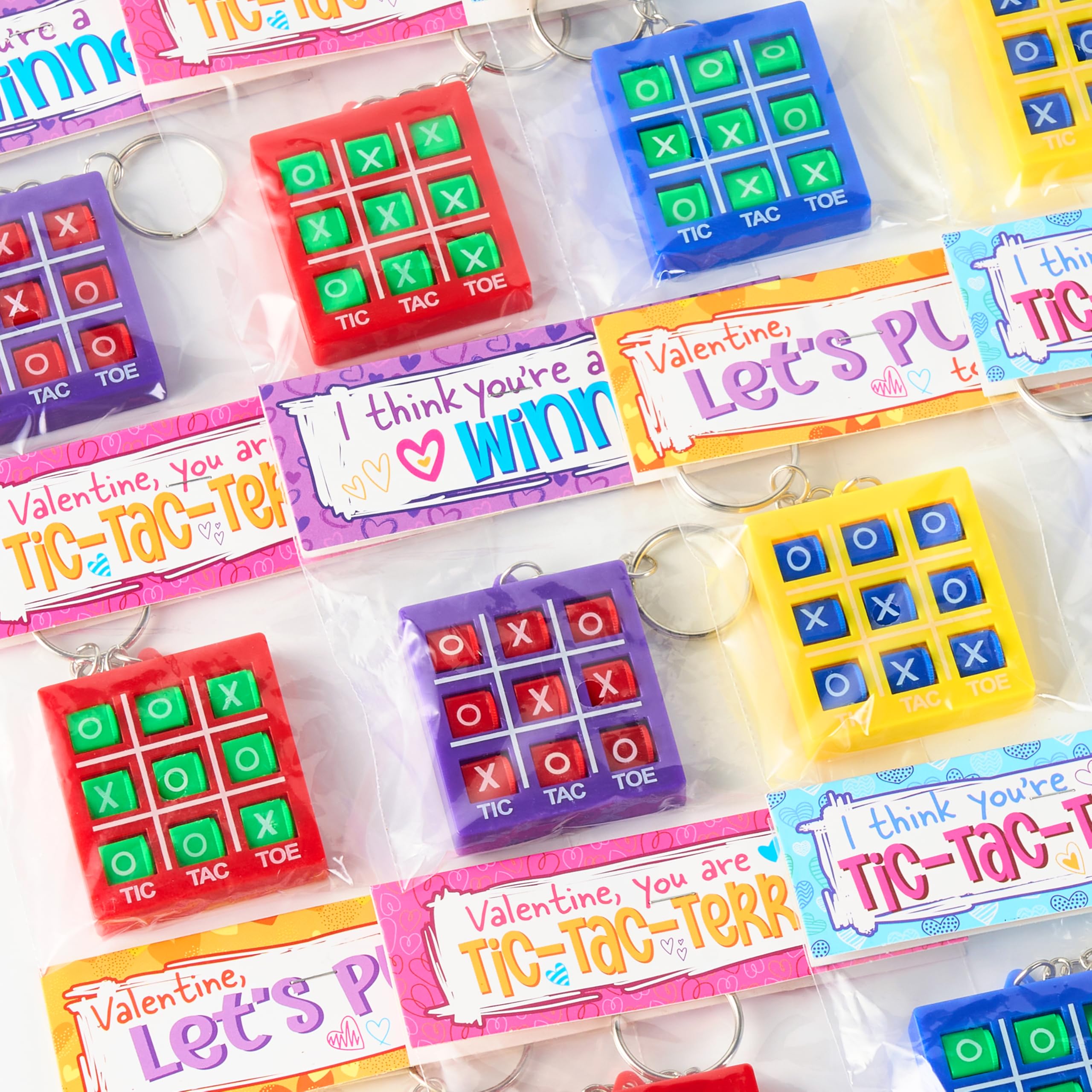 Amazon.com: JOYIN 36 Pcs Valentine's Day Gift Cards with Tic-Tac-Toe ...