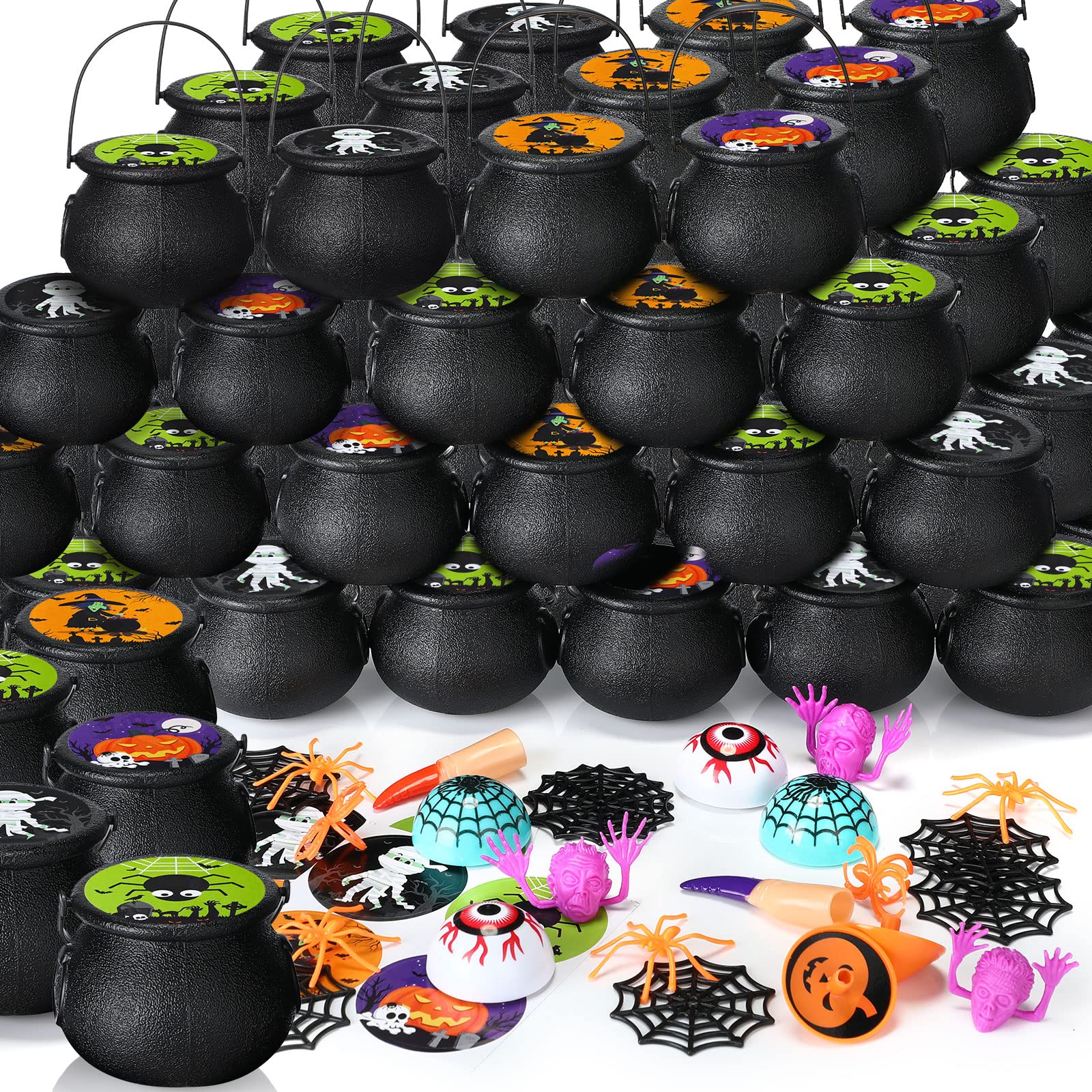 Amazon.com: Jerify 320 Pieces Halloween Party Favors 40 Pack Prefilled ...