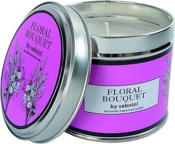 Amazon.com: Sebnini Of England FLORAL BOUQUET Large Luxury Fragranced ...
