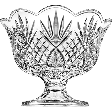 Amazon.com | Godinger Gourmet Trifle Bowl Dish - Dublin Crystal ...