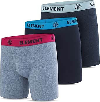 Element - Ropa interior para hombre, paquete de 3 calzoncillos tipo ...