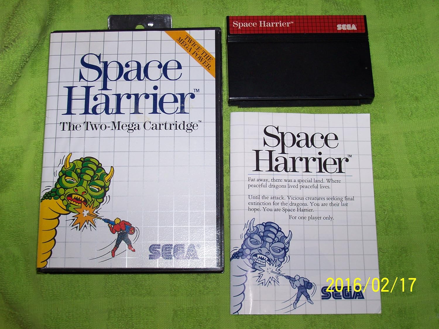 Space Harrier : Sega Master: Sega Master System: Video Games - Amazon.ca