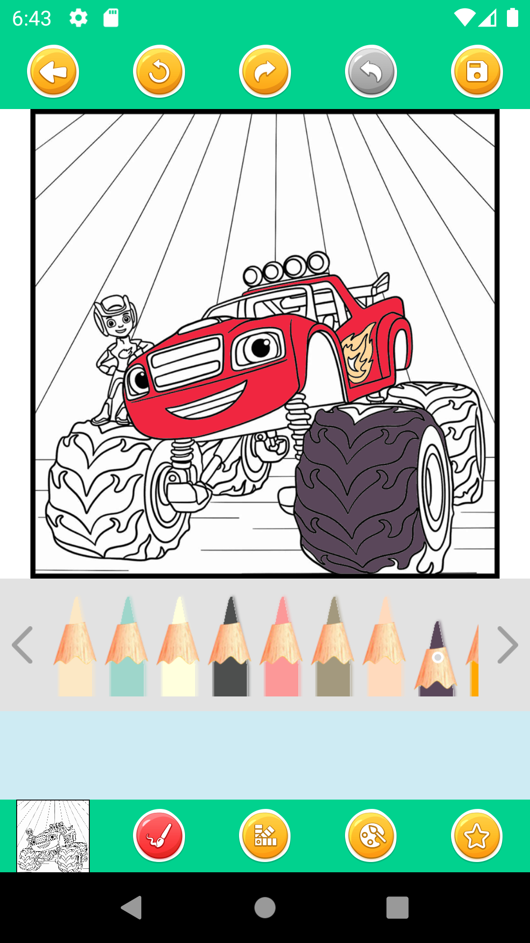 Monster Truck Coloring Book - App on Amazon Appstore