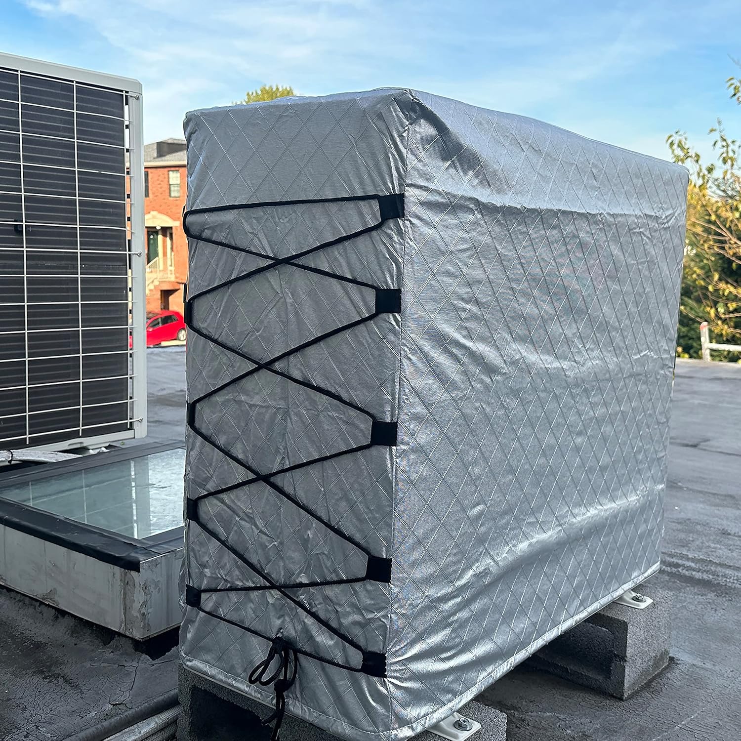 Mini Split Air Conditioner Cover for Small AC Outdoor Compressor ...