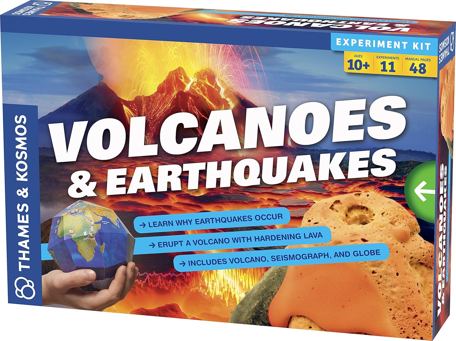 Amazon.com: Thames & Kosmos Volcanoes and Earthquakes : Toys & Games