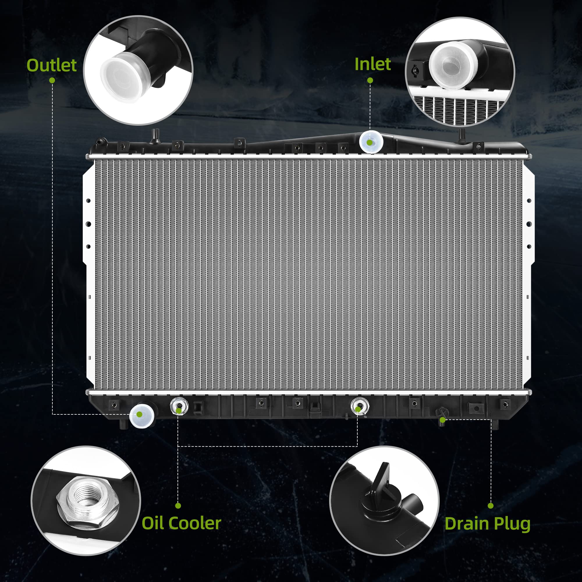 2006 Suzuki Forenza Radiator