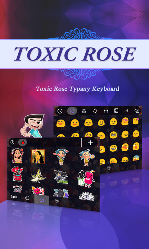 Toxic Rose Theme&Emoji Keyboard:Amazon.com.br:Appstore for Android