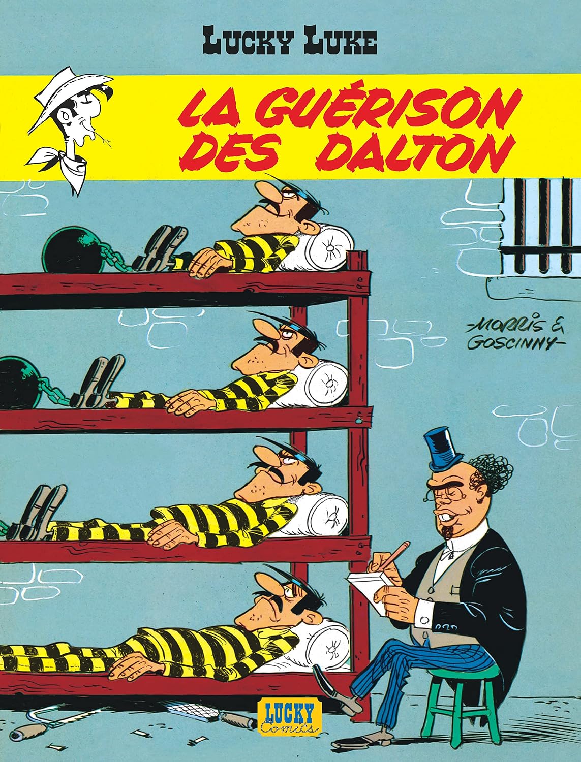 Lucky Luke, tome 12 : La Guérison des Dalton : Morris, René Goscinny ...