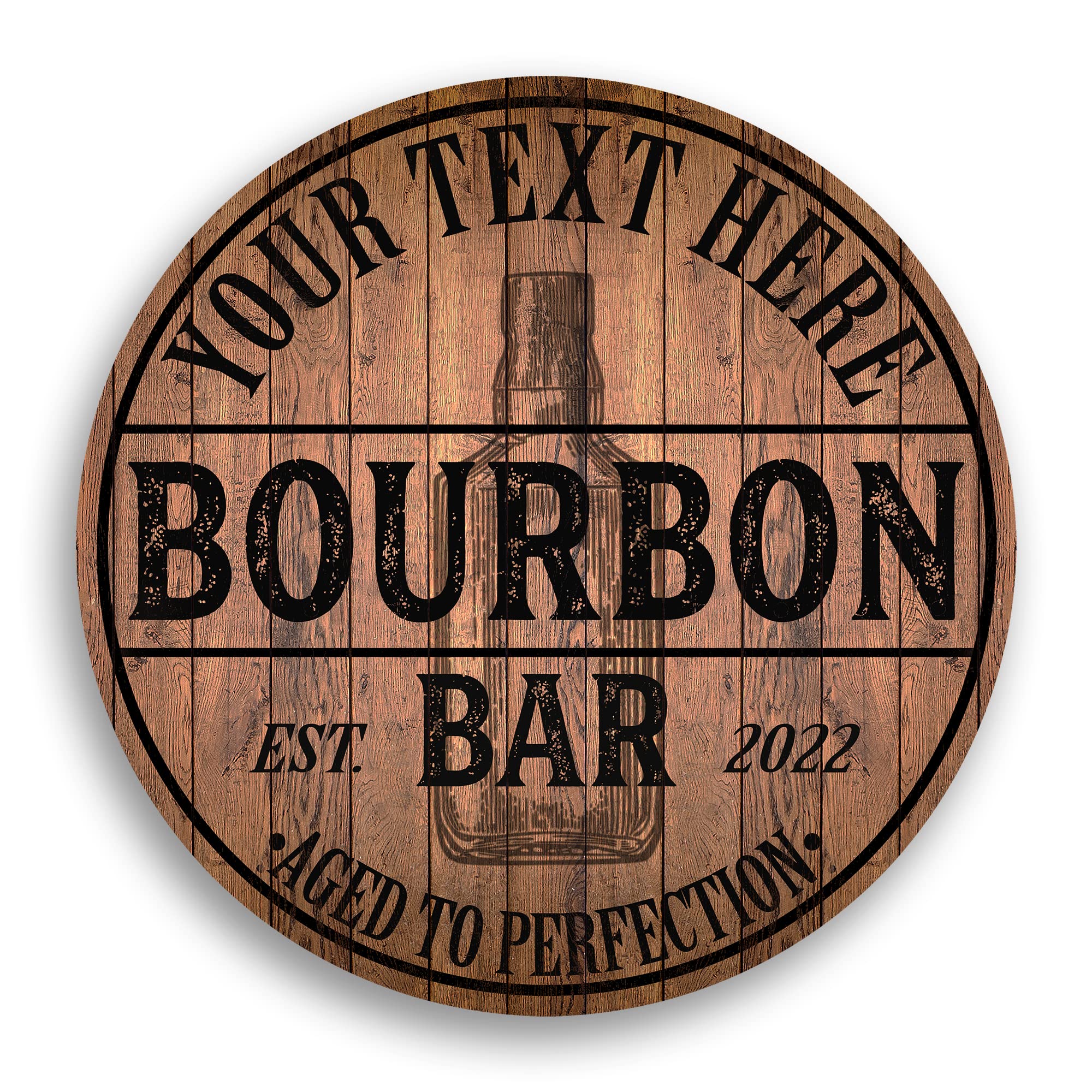 Old Wooden Bar Signs