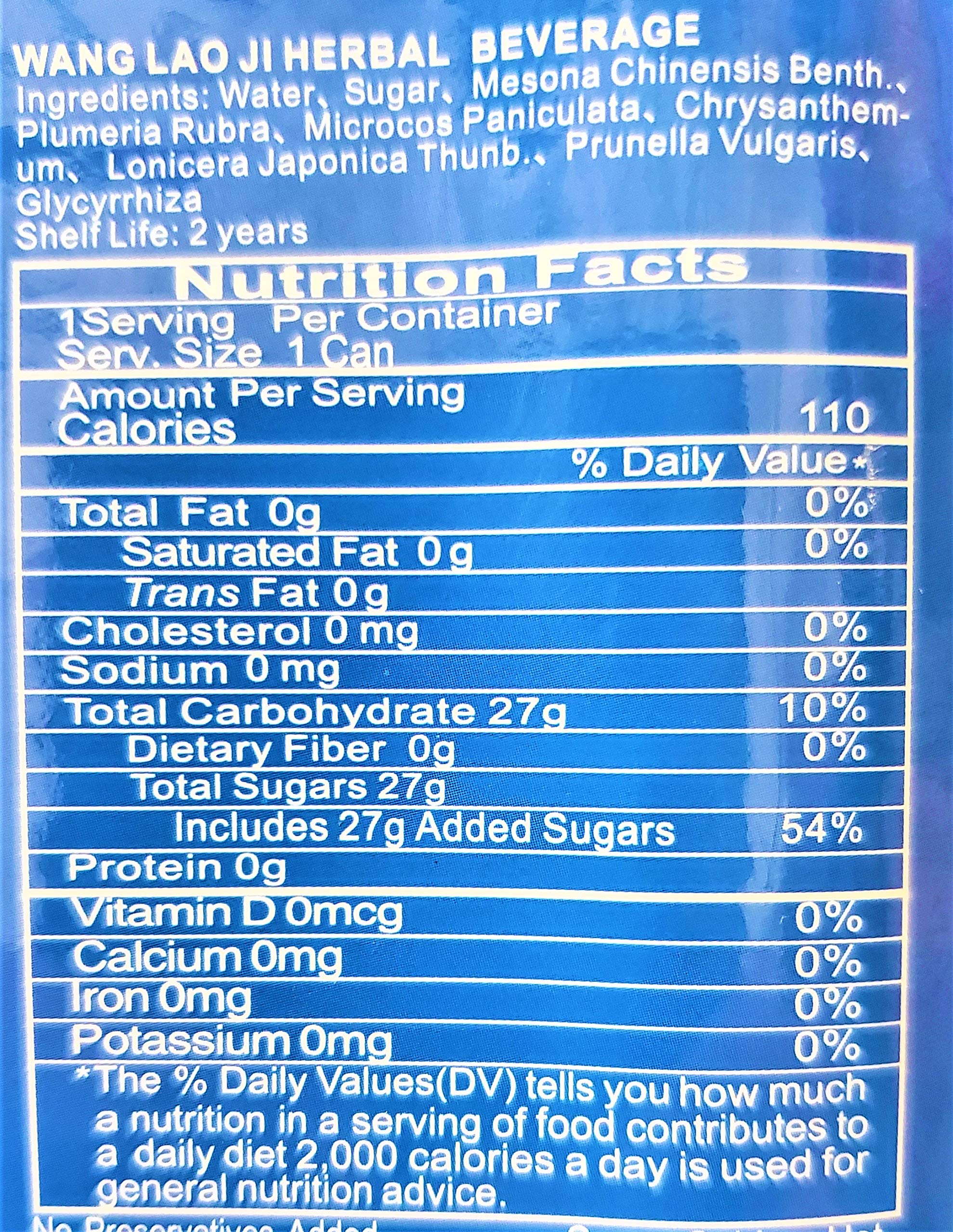 Wang Lao Ji Wong Lo Kat Herbal Tea 310 ML X CANS FL Oz – , 47% OFF