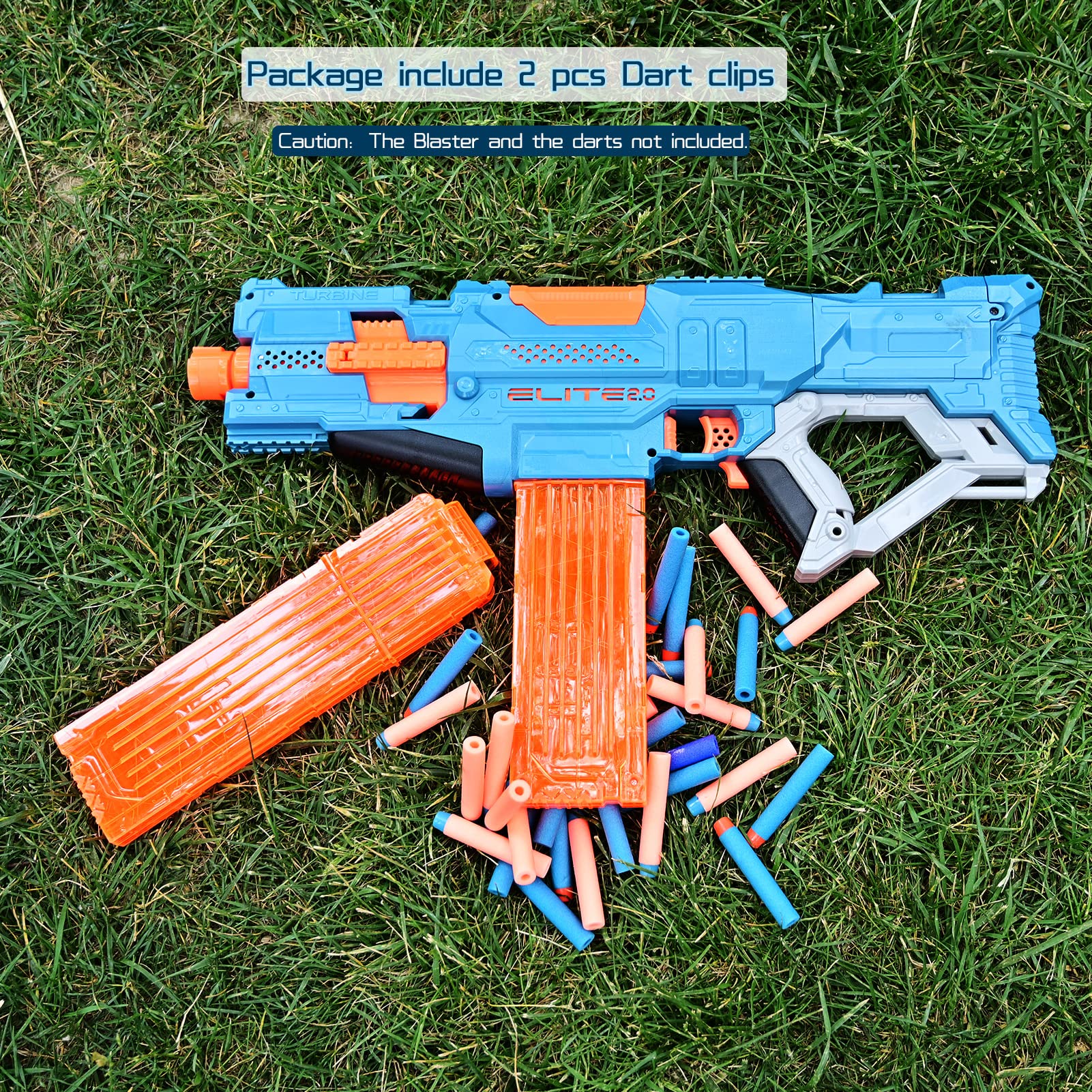 Snapklik.com : Lififun 2 Pack 18-Dart Quick Reload Clip Magazine For ...