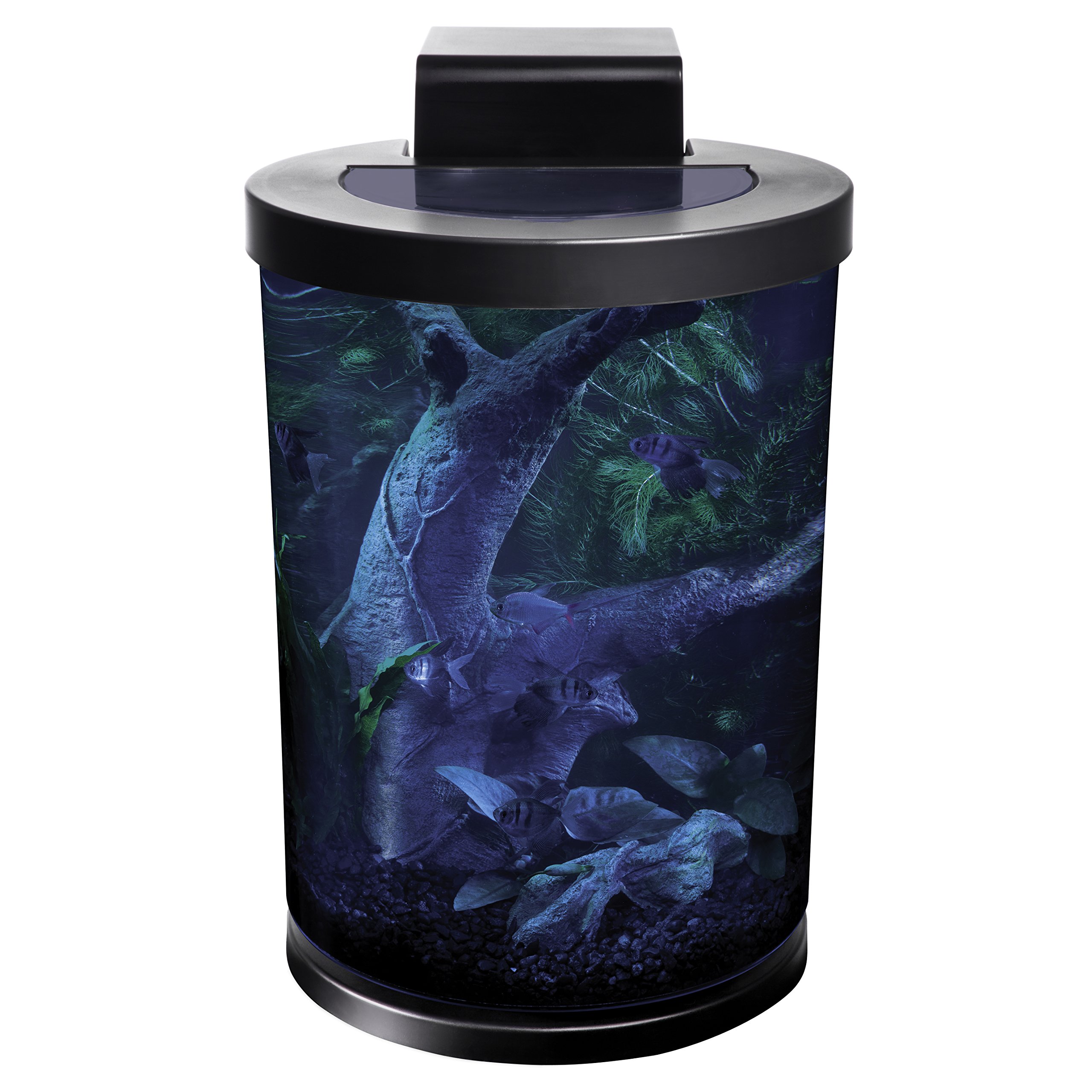 Marineland Pillar 6 Gallon Aquarium Let's See Those Fish Tanks. I Just
