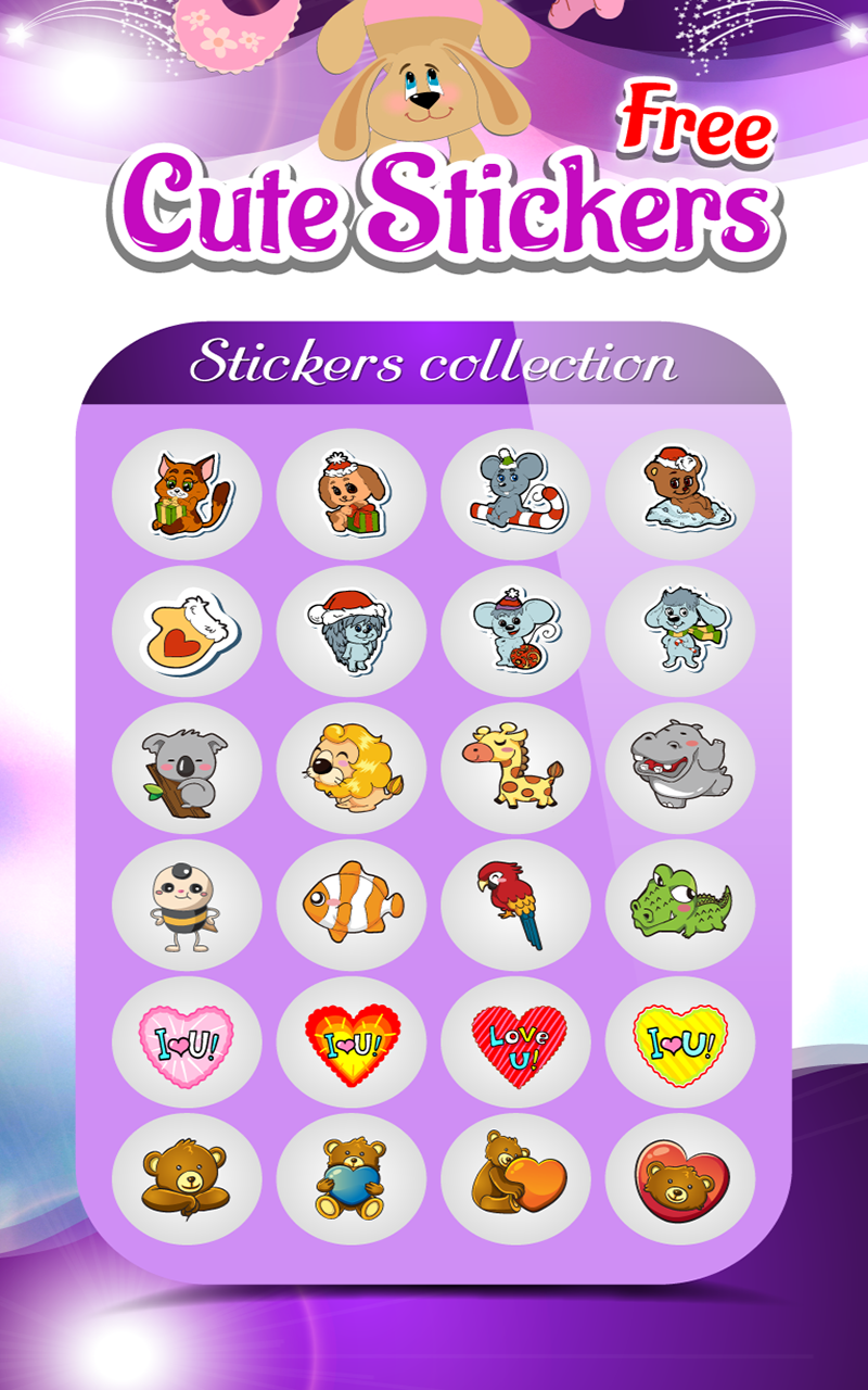 Cute Stickers Free - Aplicativo na Amazon Appstore