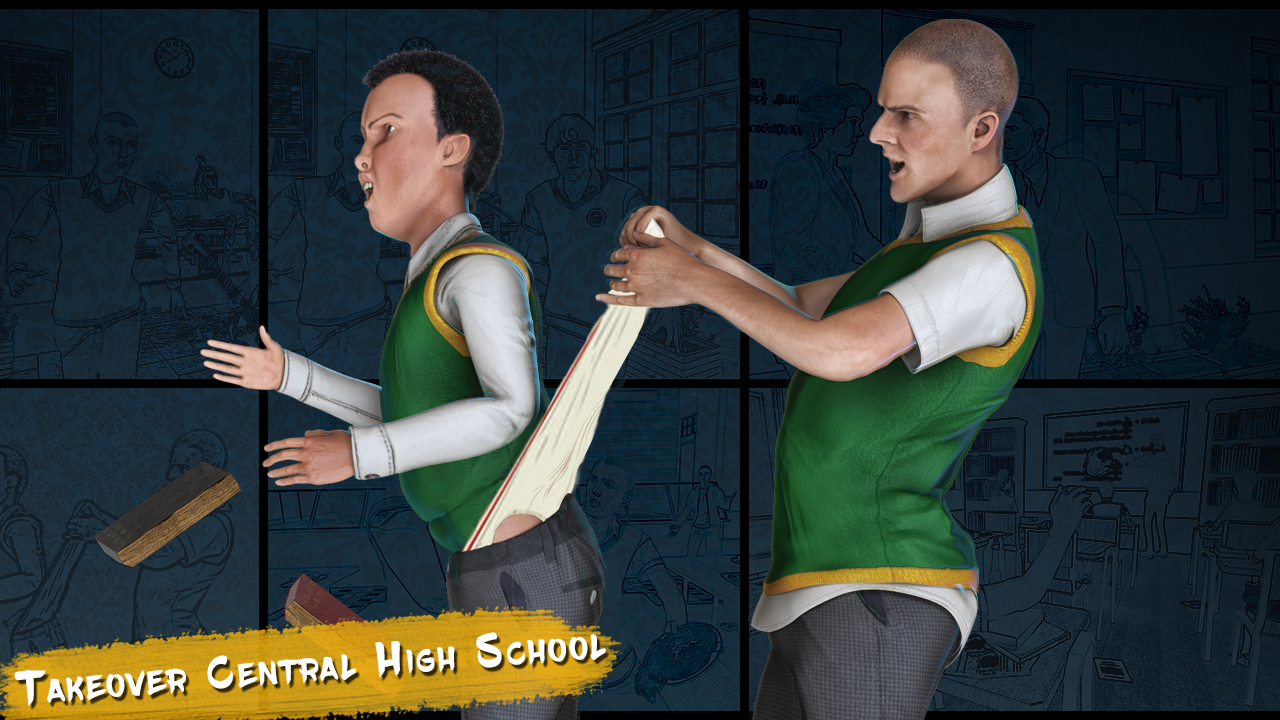 High School Bully Gangster Simulator Game 3D: Vegas City Criminal ...