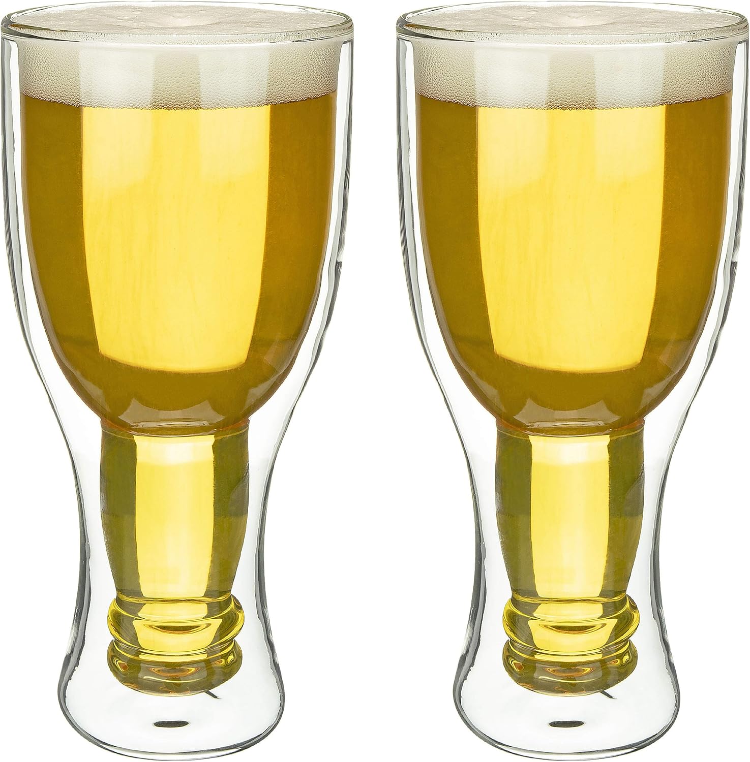 Amazon.com | Fairly Odd Novelties Upside Down Beer Bottle Mug, 2 Pack ...