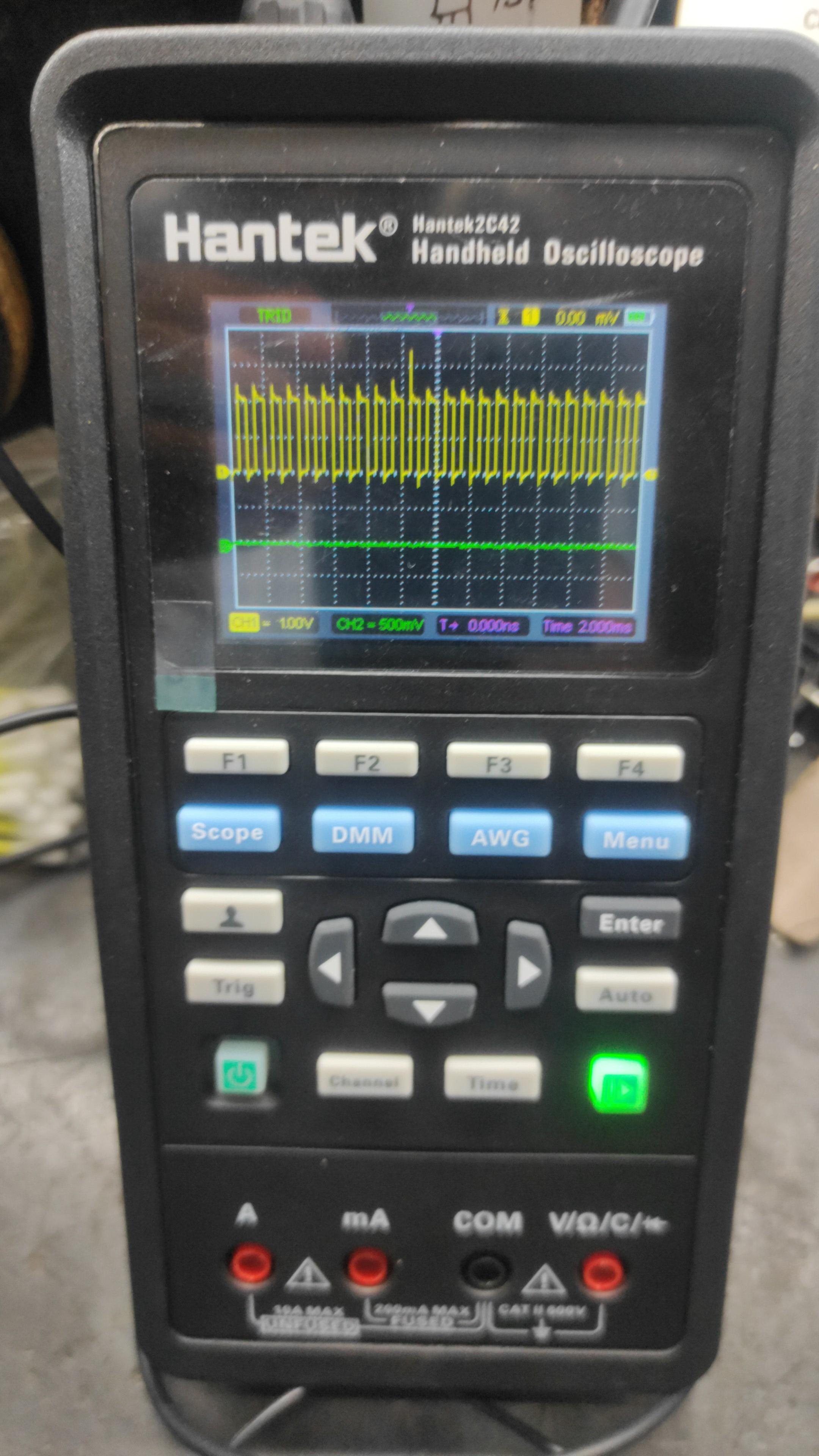 Hantek Dual Channel Oscilloscope Multimeter USB Portable 40Mhz Tester ...