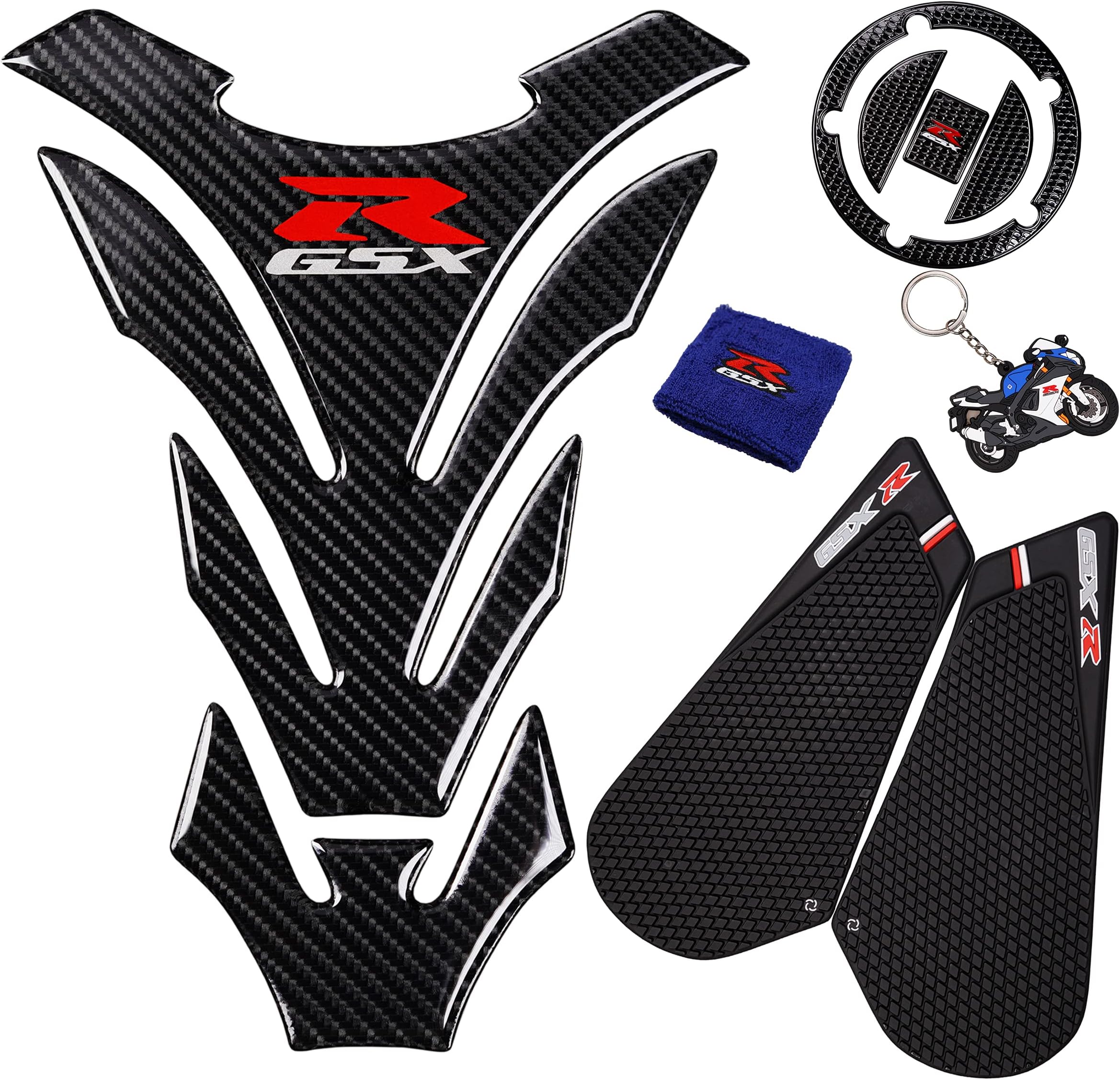 Amazon.com: REVSOSTAR 3D Black Rubber Side, Tank Pad Protector, Anti ...