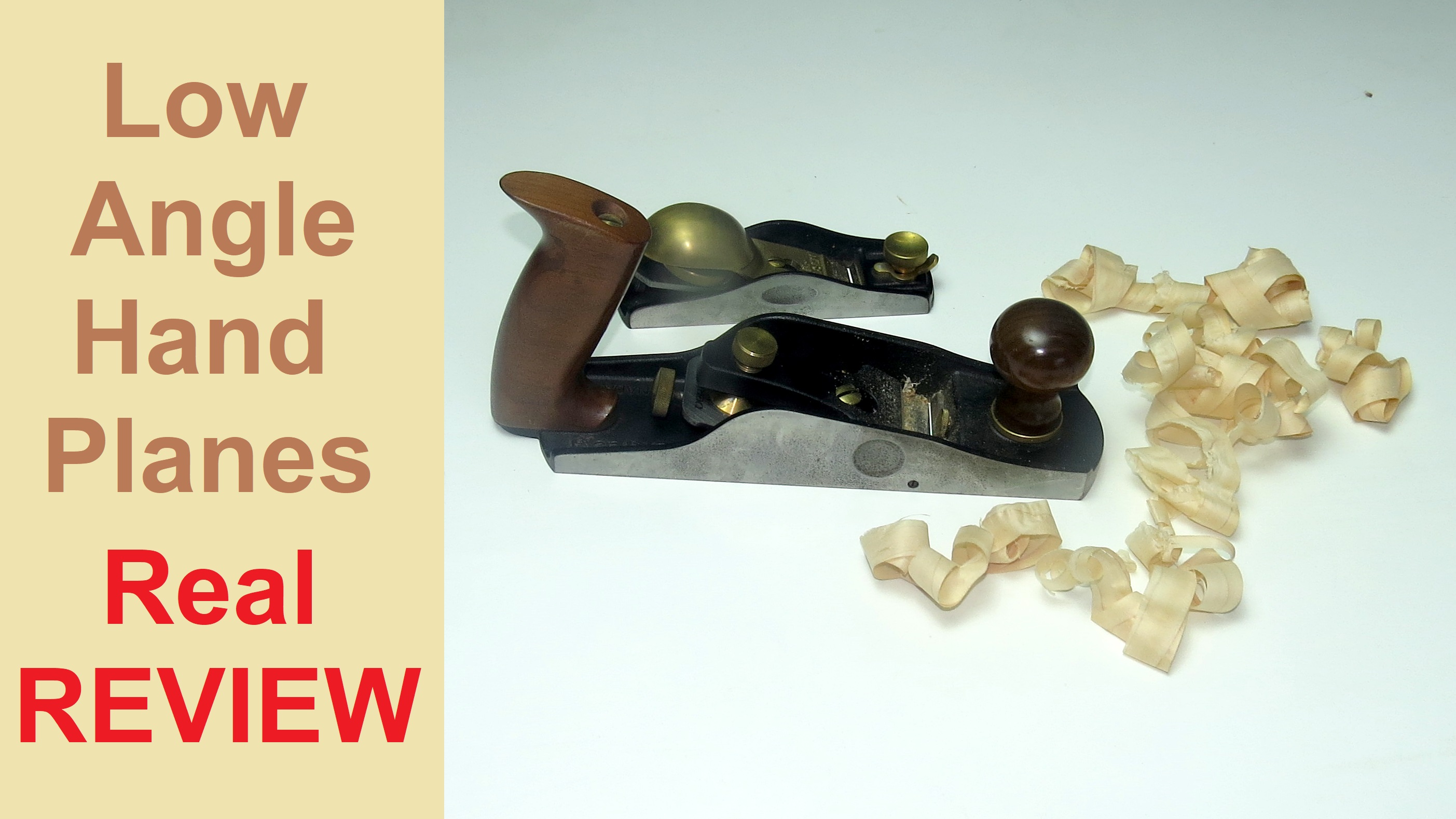 Watch Low Angle Woodworking Planes - Real REVIEW on Amazon Live