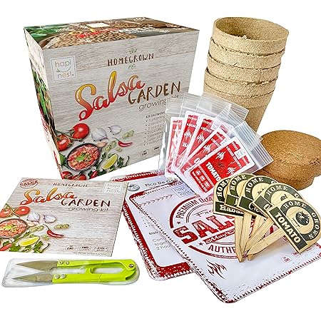 Amazon.com : Indoor Vegetable Garden Starter Kit - Certified USDA ...