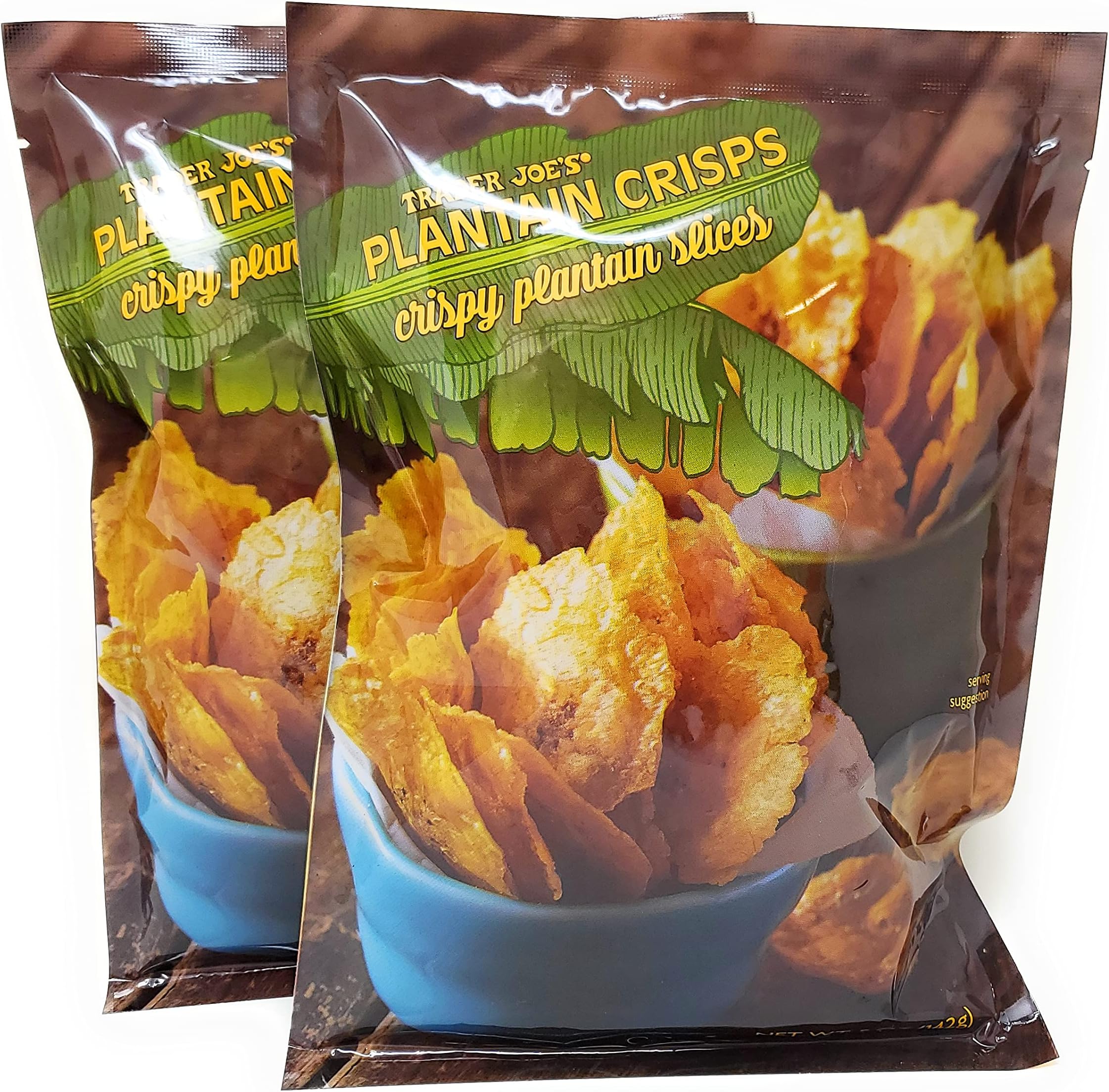 Amazon.com : Trader Joe's Plantain Crisps Crispy Plantain Slices Net Wt ...