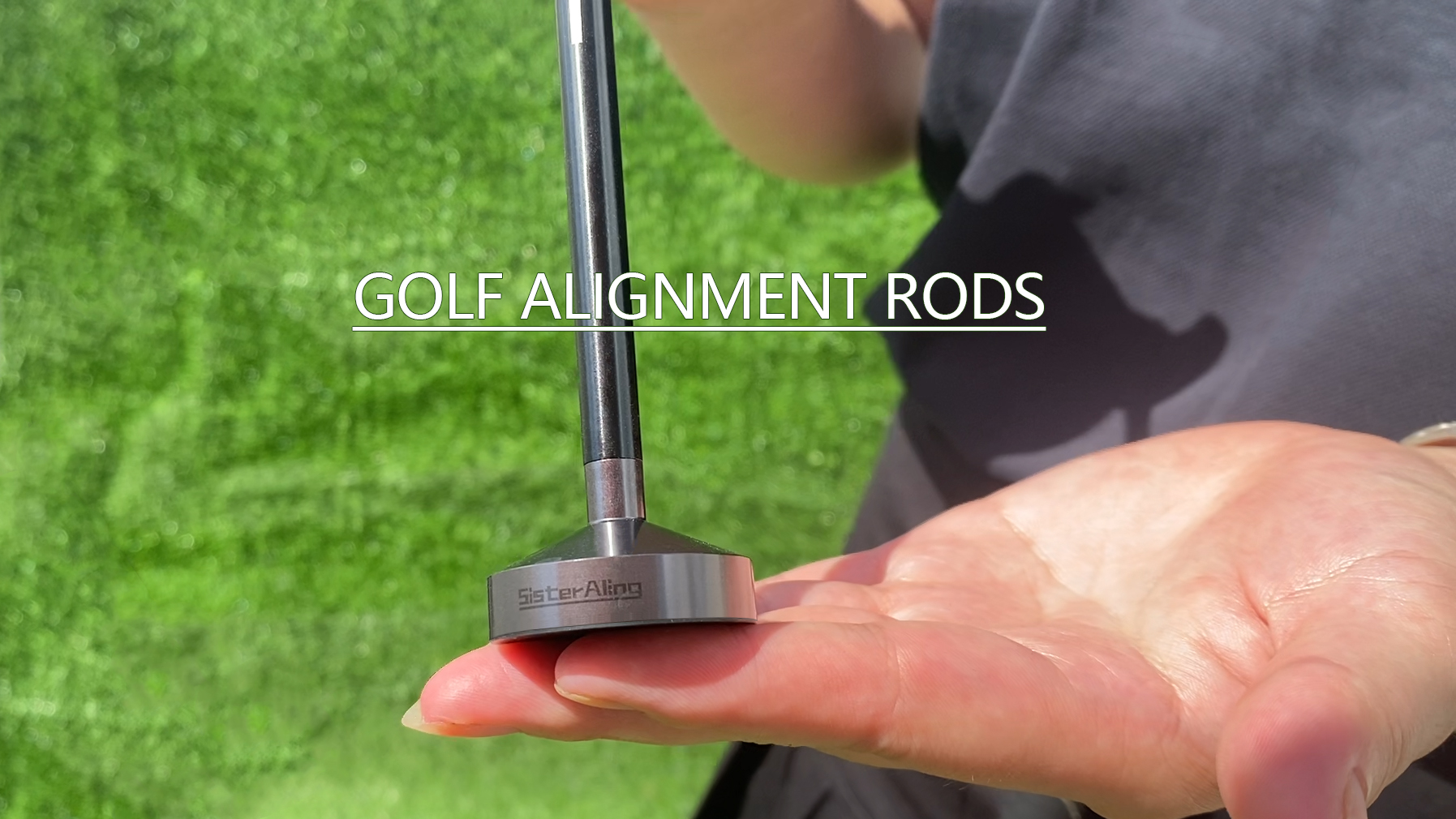 Watch Golf Magnetic Alignment Rods golf Club Alignment Stick-black on ...