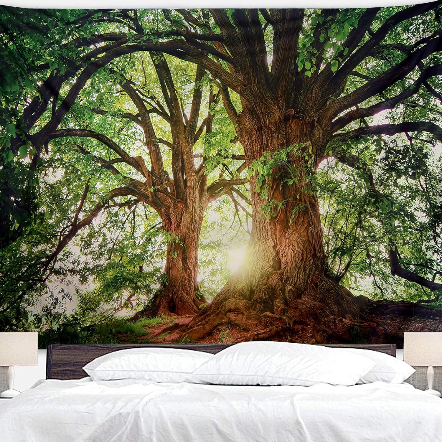 Amazon.com: ENJOHOS Forest Tapestry Nature Tree Tapestries, Extra Large ...