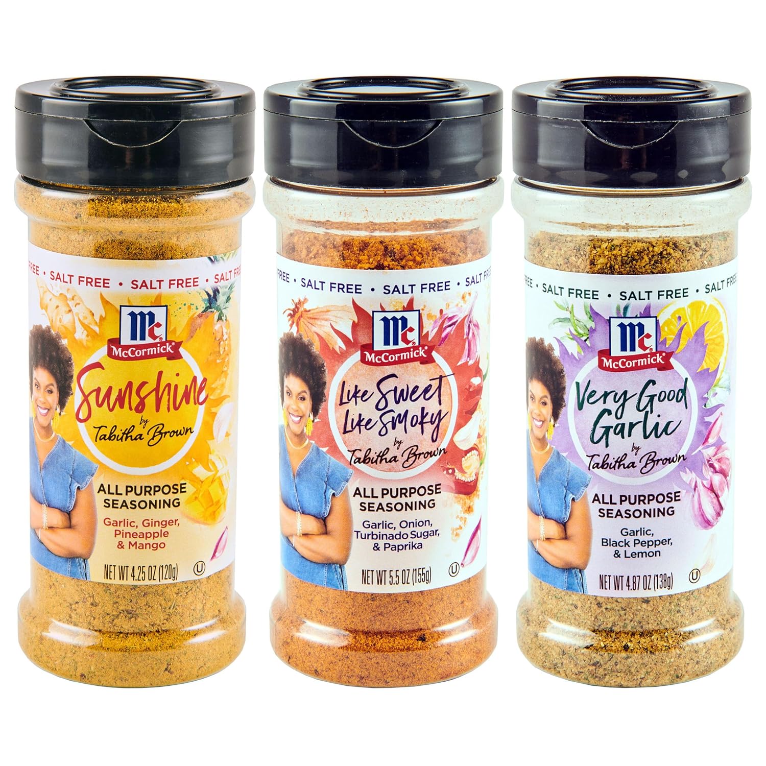 Amazon.com : McCormick All Purpose Seasoning by Tabitha Brown Variety ...