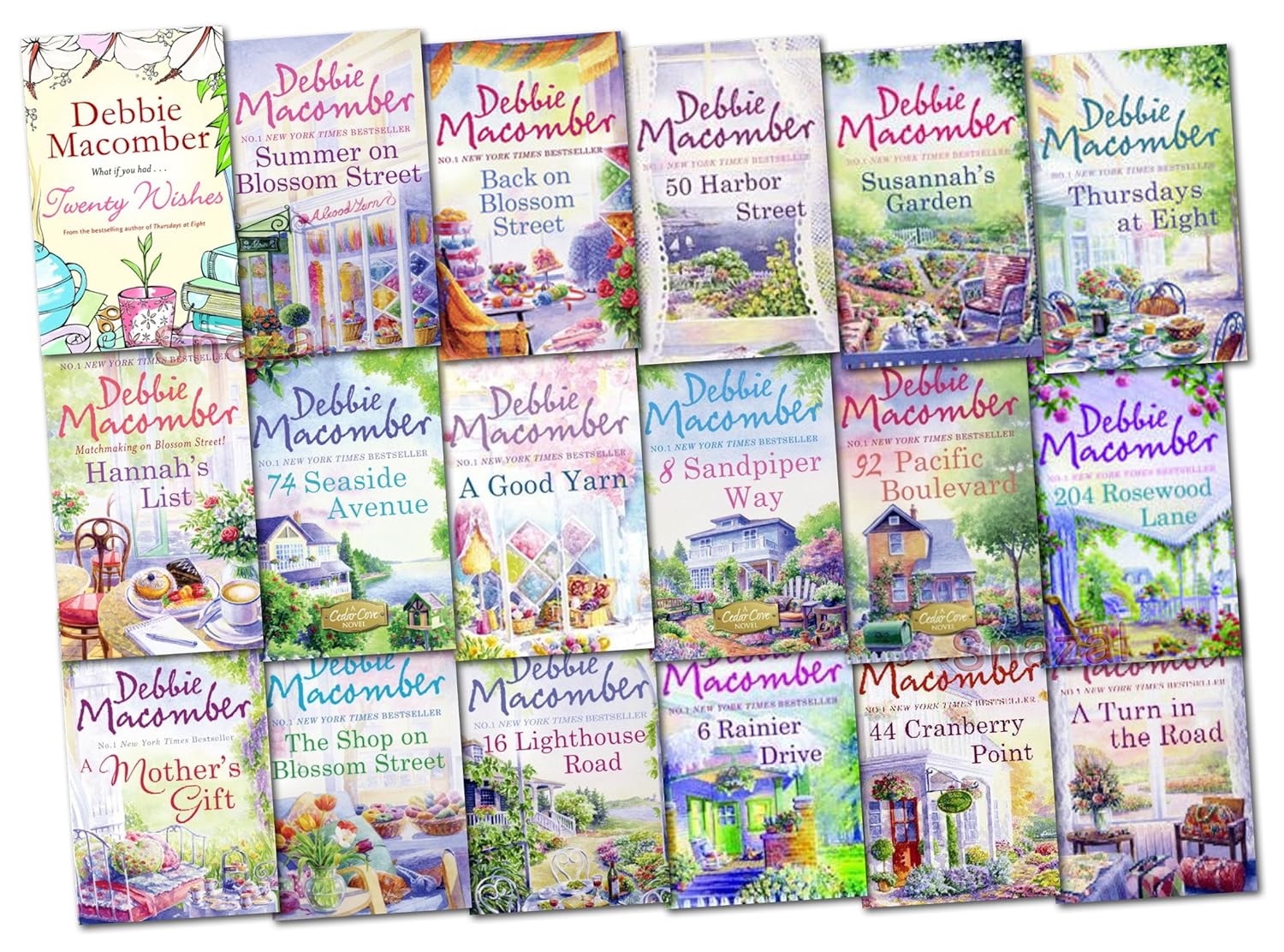 Debbie Macomber Collection 18 Books Collection Pack Set Cedar Cove ...