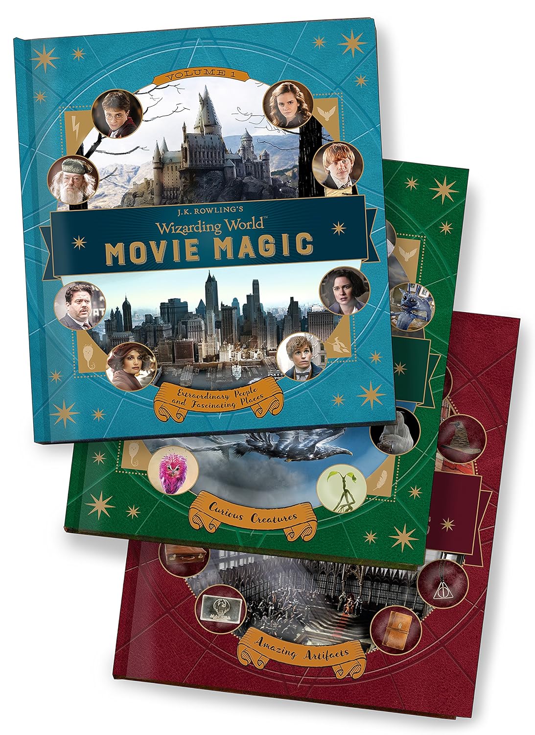 J.K. Rowling's Wizarding World: Movie Magic 3-Book Collection ...