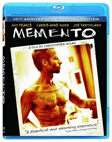 Amazon.com: Memento (10th Anniversary Special Edition) [Blu-ray ...