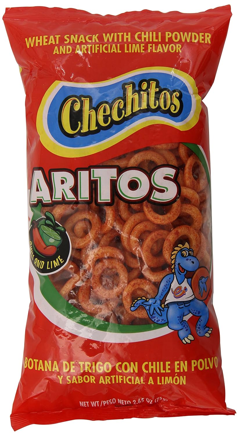 Amazon.com: Chechitos Chips de maíz con chile y lima, 2.65 onzas ...