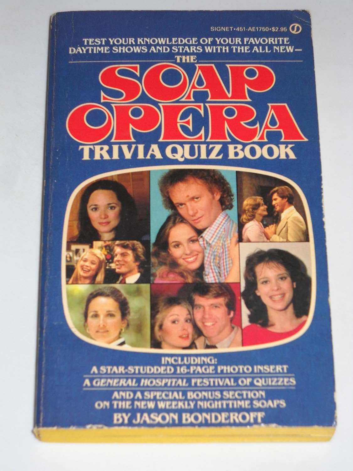 Soap Opera Trivia Quiz 1: Bonderoff, Jason: 9780451117502: Amazon.com ...