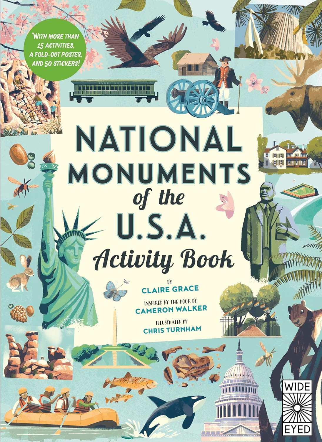 National Monuments of the USA Activity Book: With More Than 25 ...