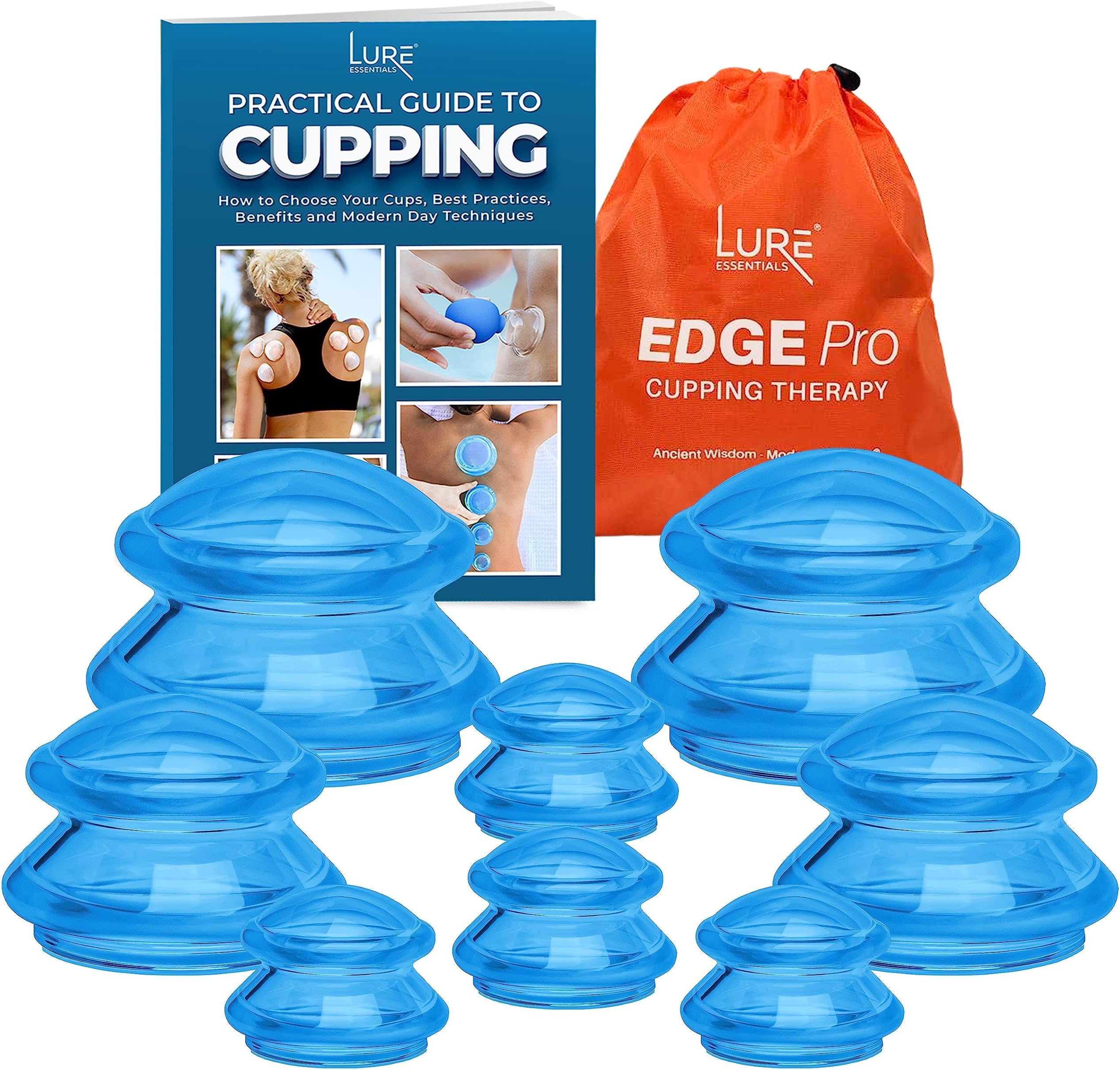 Amazon.com: Facial Cupping Set Silicone Face Cupping Massage Therapy ...