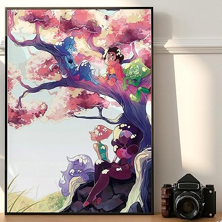 Amazon.com: Steven Universe Poster Prints - Set of 6 (8x10) Watercolor ...