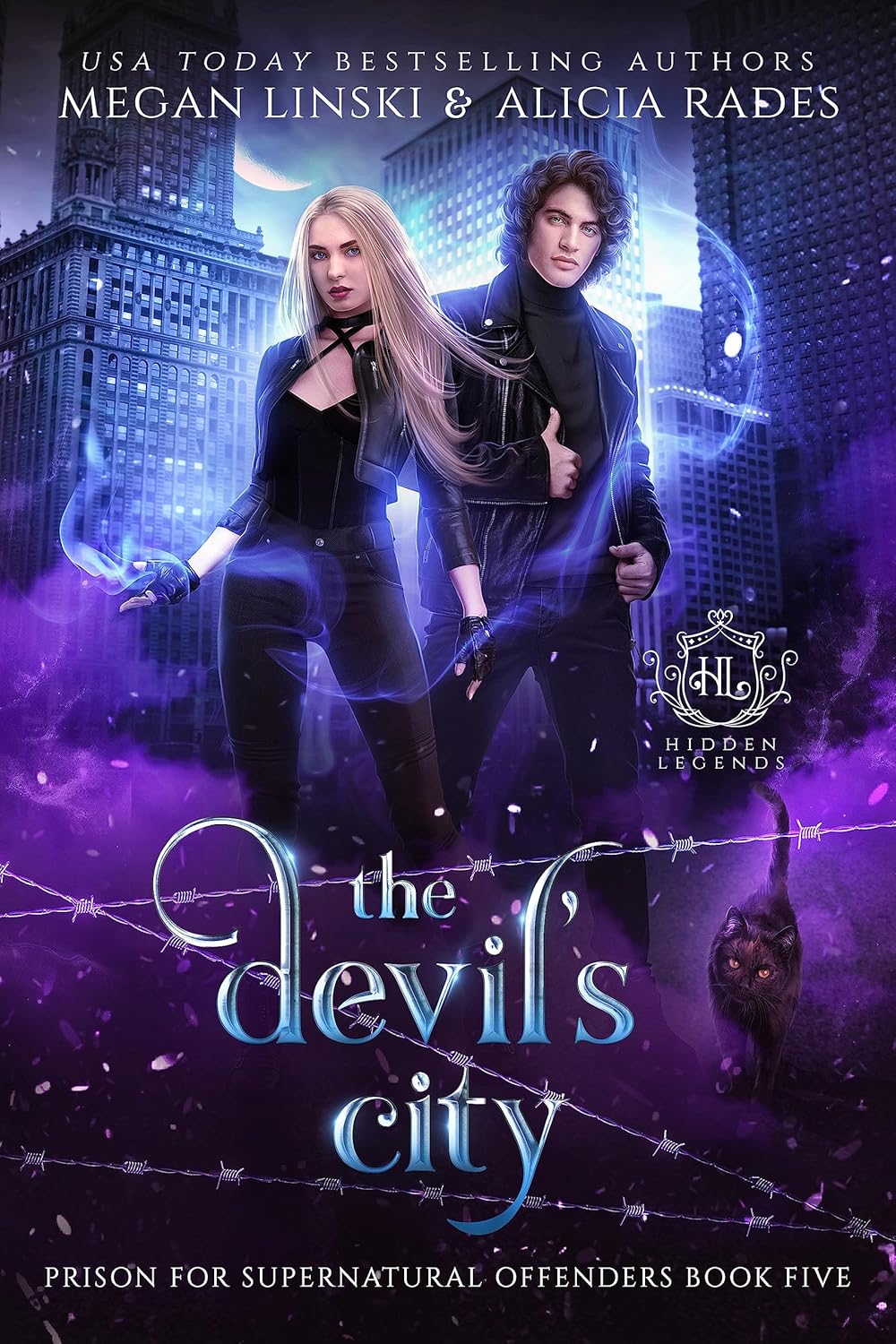 The Devil's City (Hidden Legends: Prison for Supernatural Offenders Book 5) eBook : Linski ...