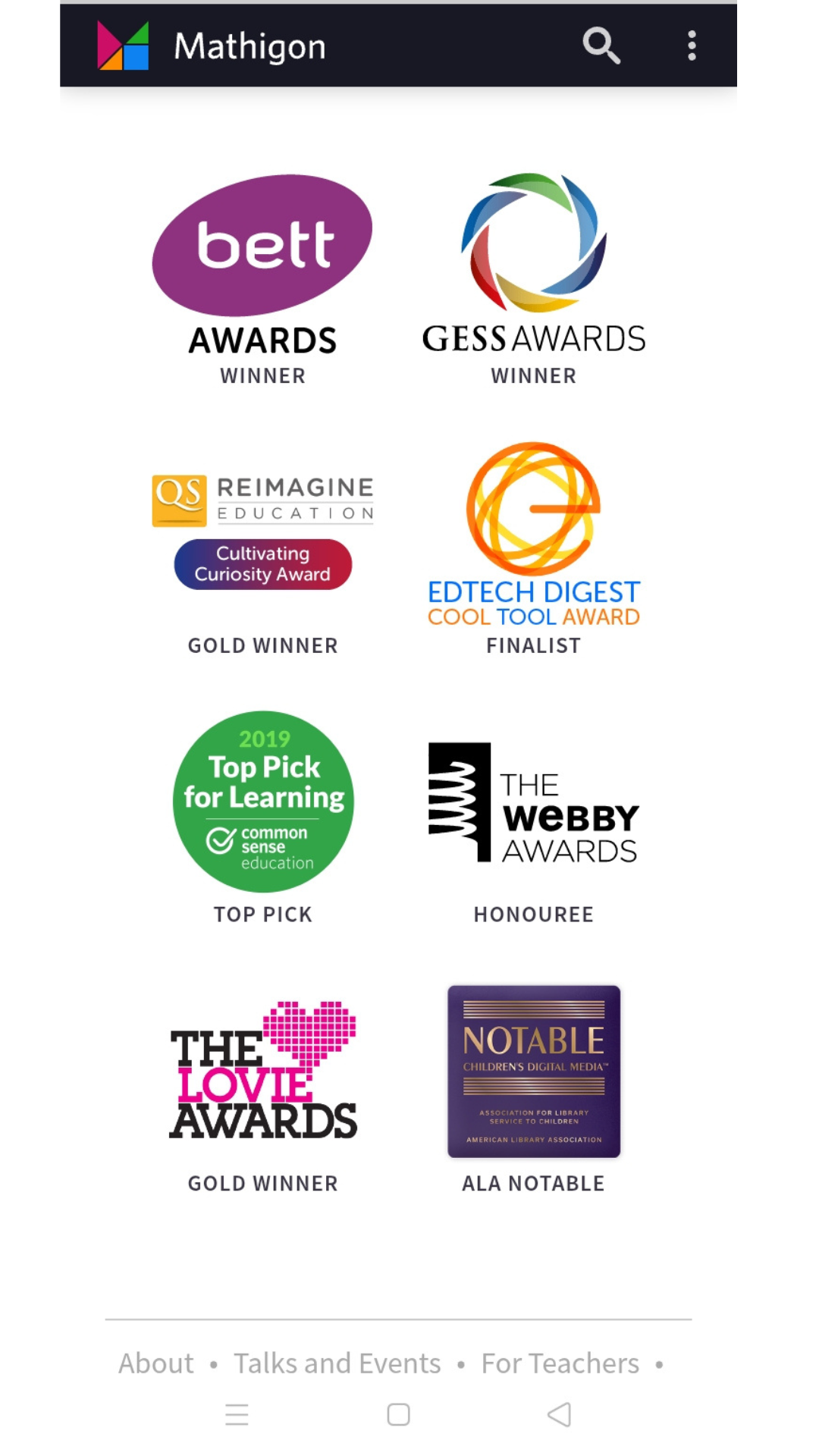 Mathigon Education - App on Amazon Appstore