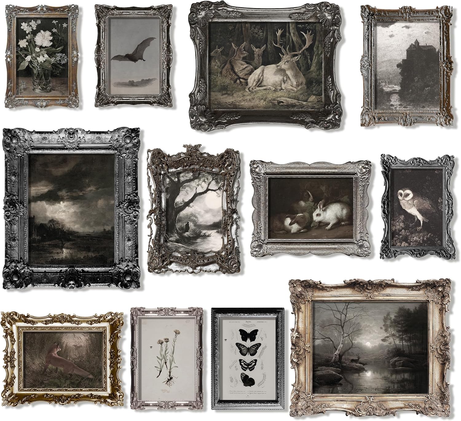 97 Decor Dark Academia Wall Art - Vintage Animal Dark Academia Prints ...