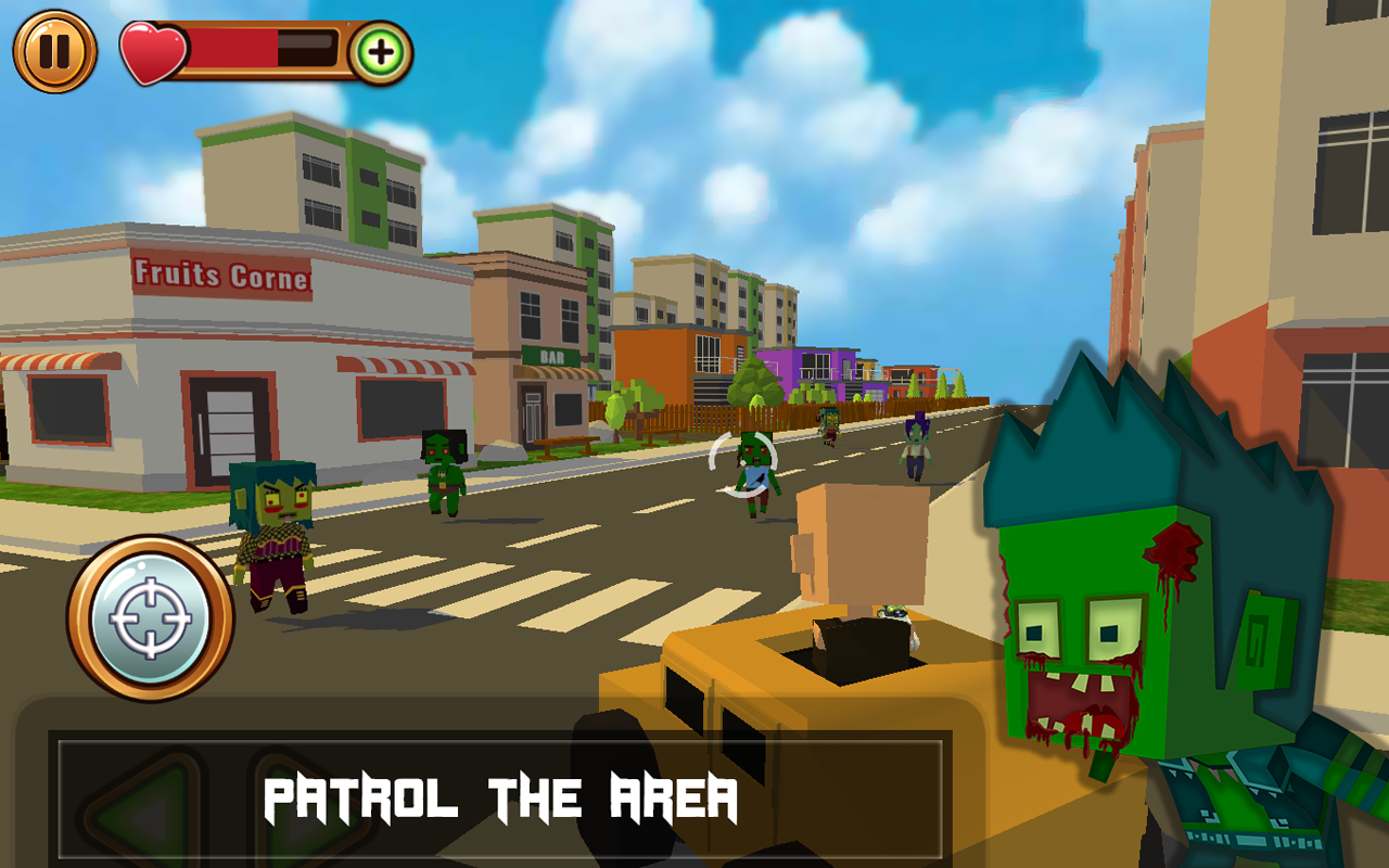 Zombie Blocky Hunter - App on Amazon Appstore
