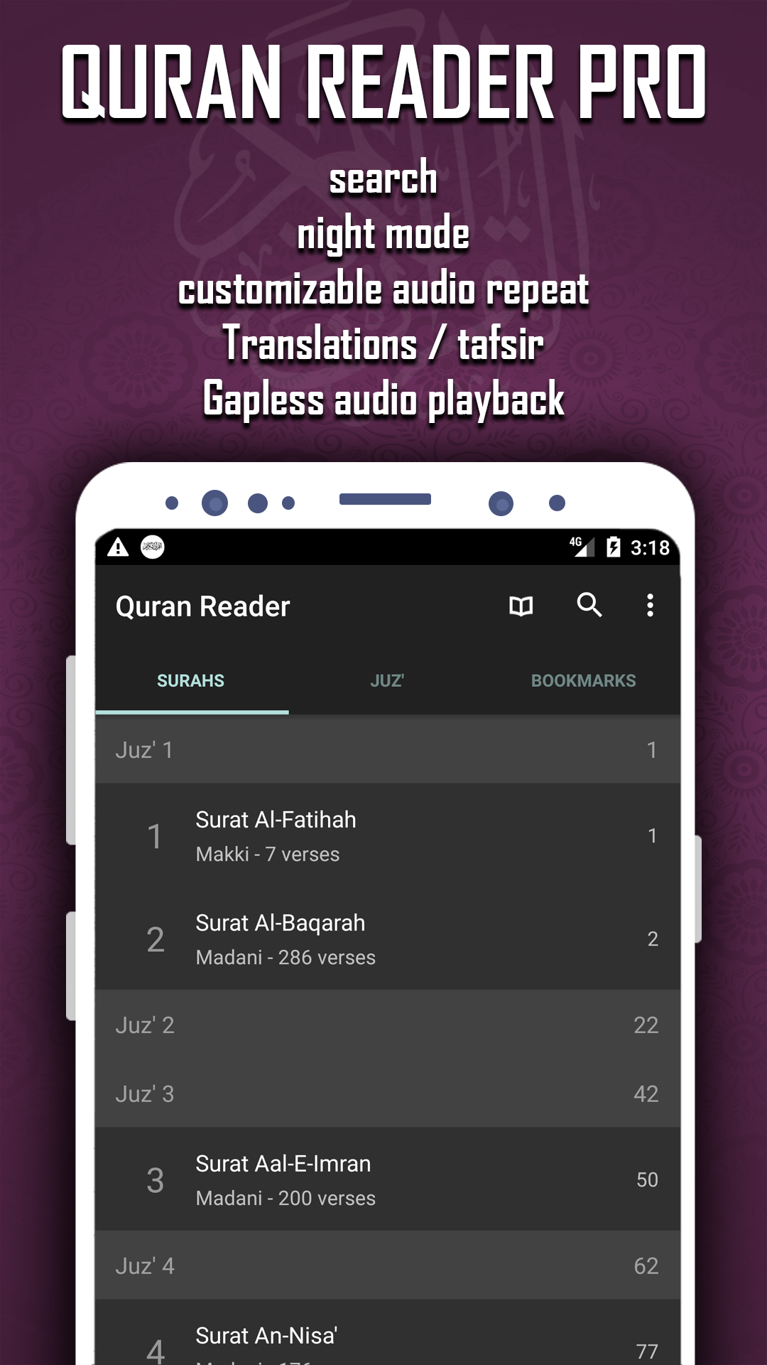 Quran Reader Pro with Tafssir & Translations - App on Amazon Appstore