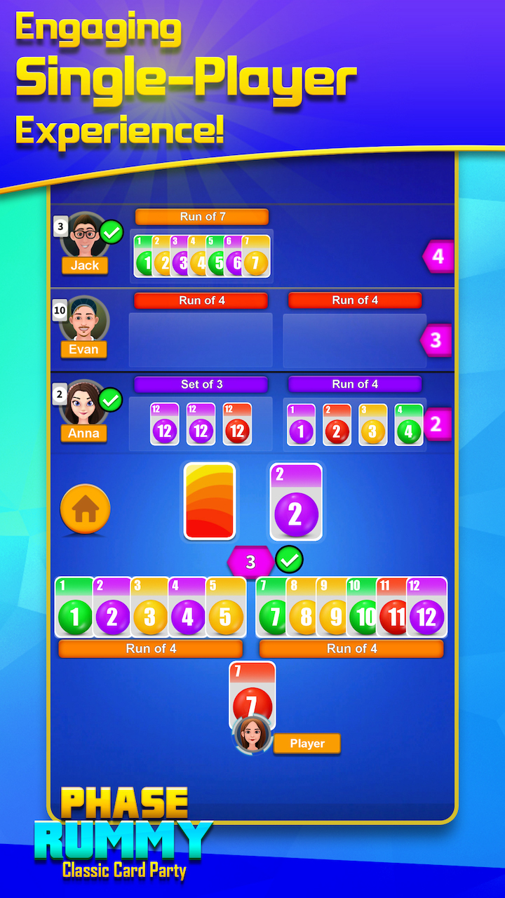 Phase rummy 10 Classic card party - App on Amazon Appstore