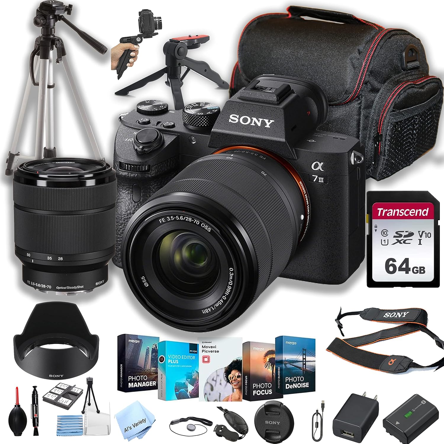 Amazon.com : Sony a7 III Mirrorless Digital Camera with 28-70mm Lens ...