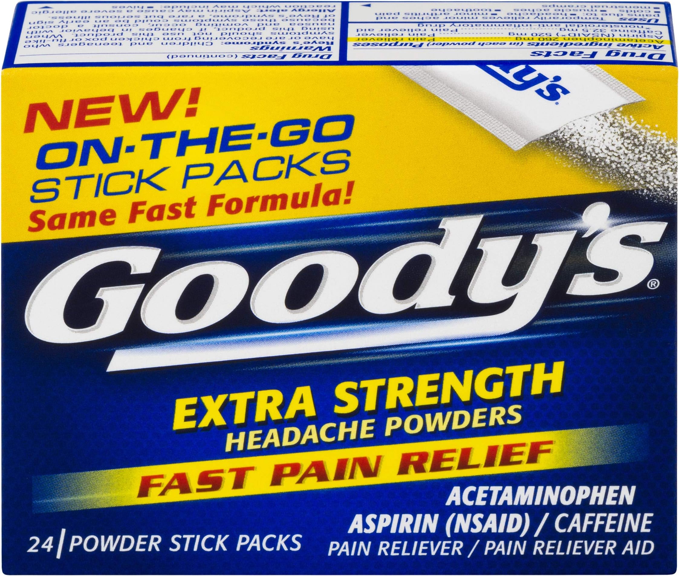 Amazon.com: Goody's Extra Strength Powders | Fast Pain Relief | Aspirin ...
