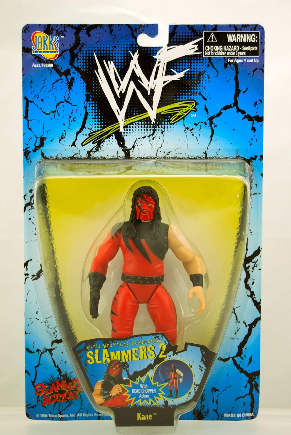 Amazon.com: WWF Slammers 2: Kane : Toys & Games
