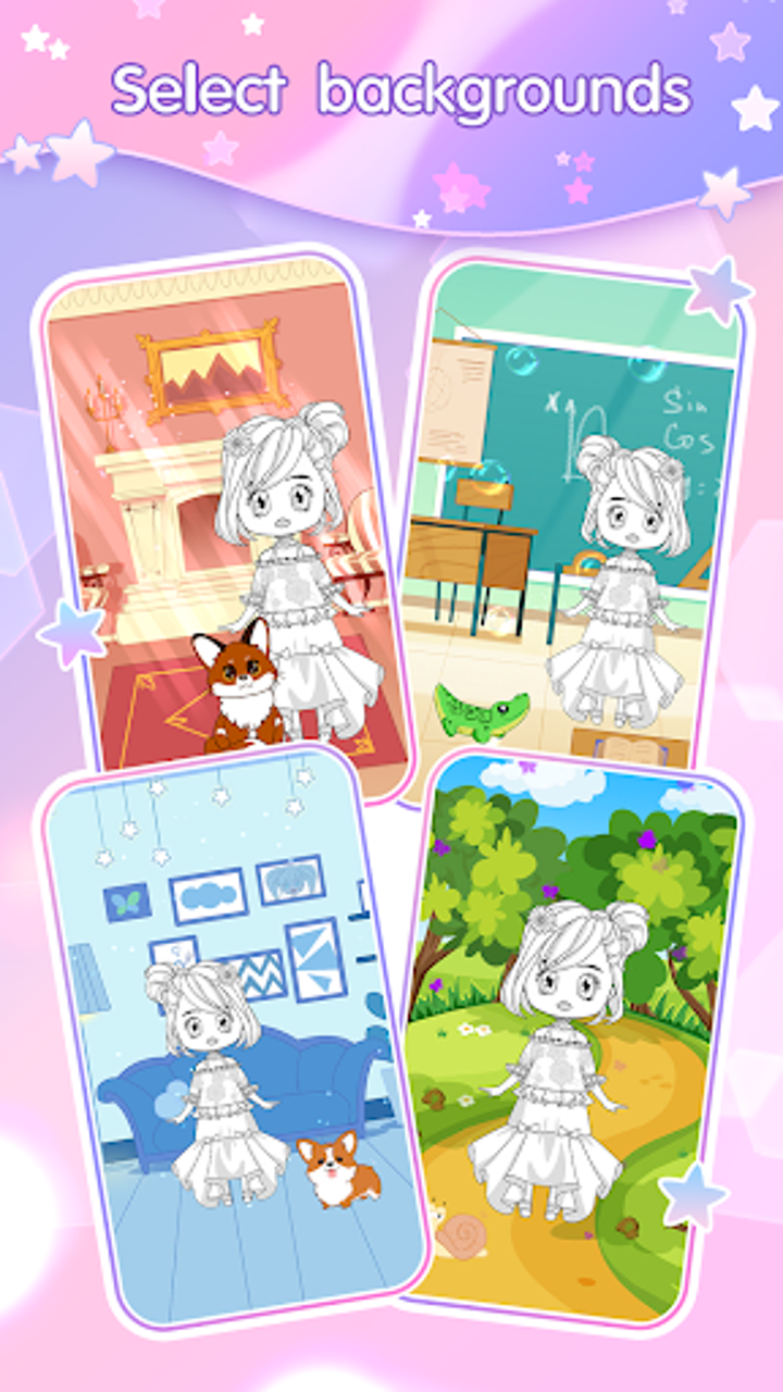 Chibi Doll Dress up & Coloring - App on Amazon Appstore