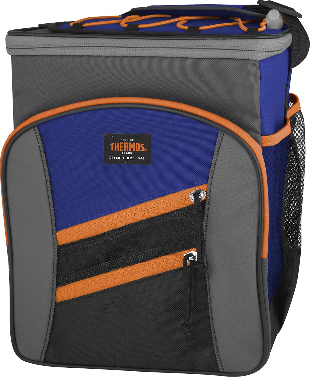 Amazon.com: Thermos Highland 12 Can Cooler, Blue/Orange : Sports & Outdoors