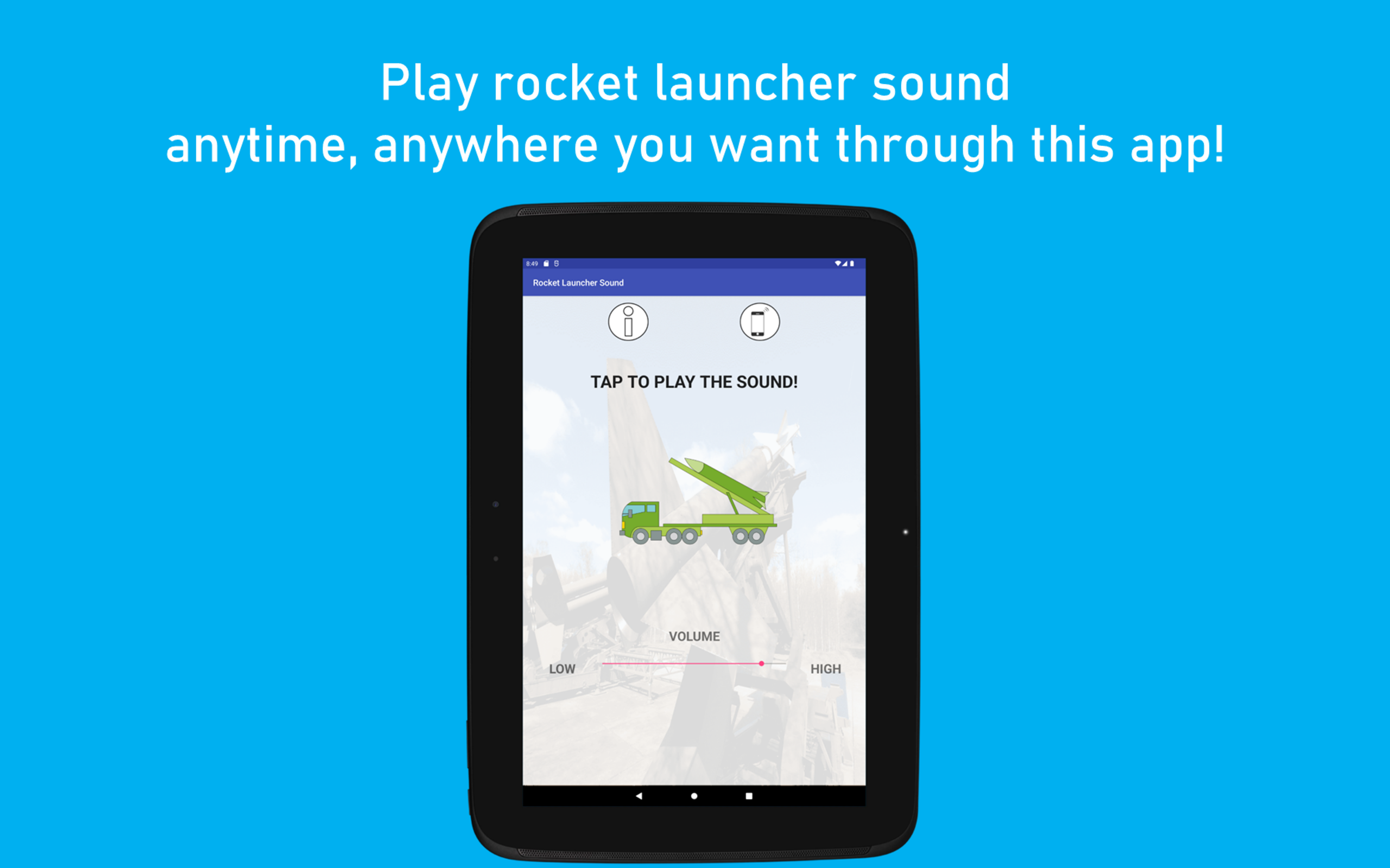 Rocket Launcher Sound - App on Amazon Appstore