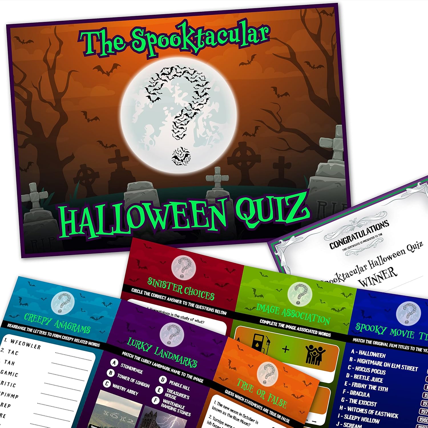 UKPG Halloween Party Game | THE SPOOKTACULAR HALLOWEEN QUIZ | 20 Player ...