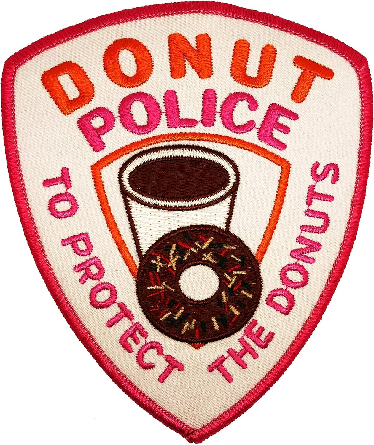 Amazon.com: Donut Police Shoulder Patch: Dunk-in to Protect The Donuts ...